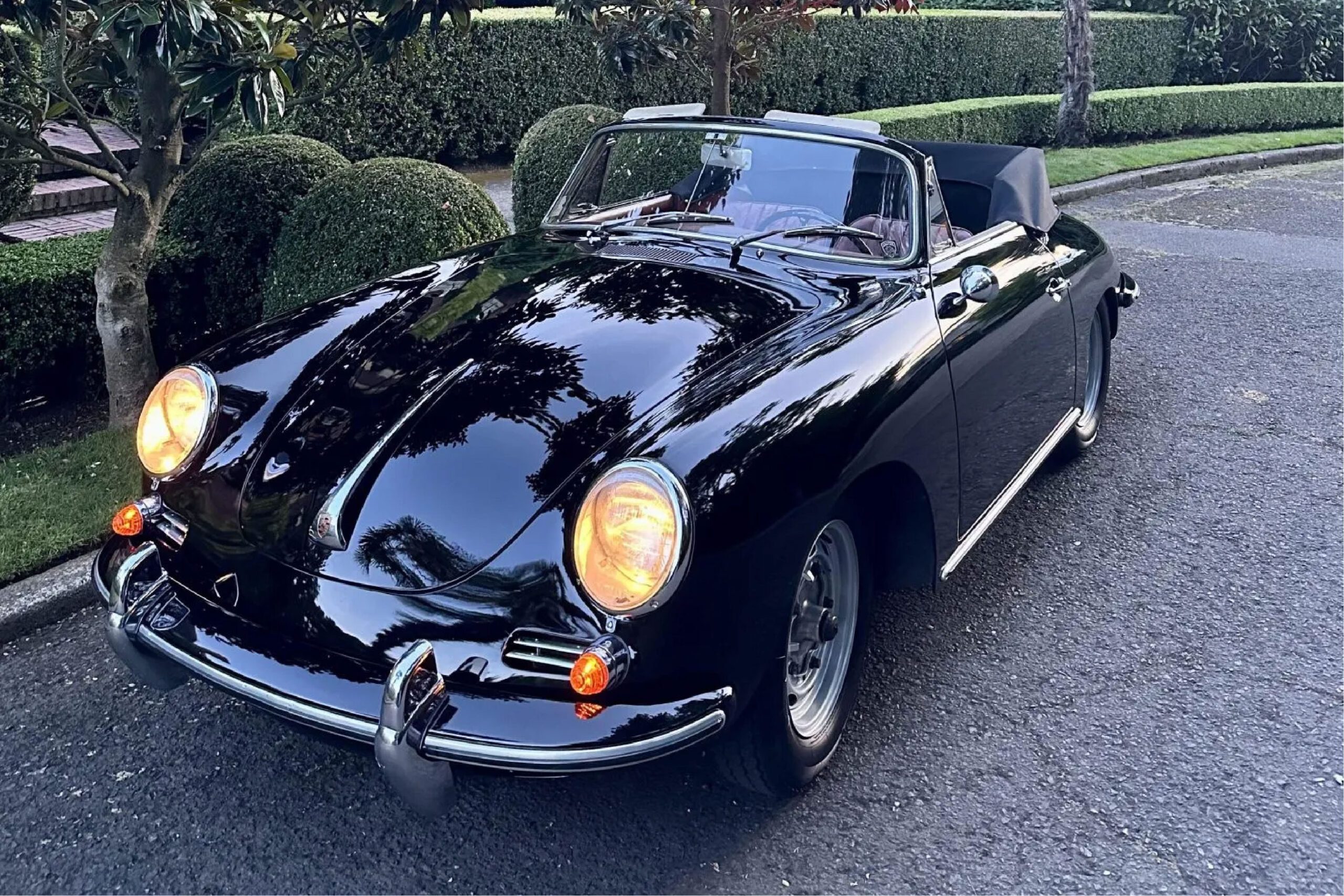Step Back In Time Unveiling The Timeless Elegance Of A 1962 Porsche 356b Cabriolet